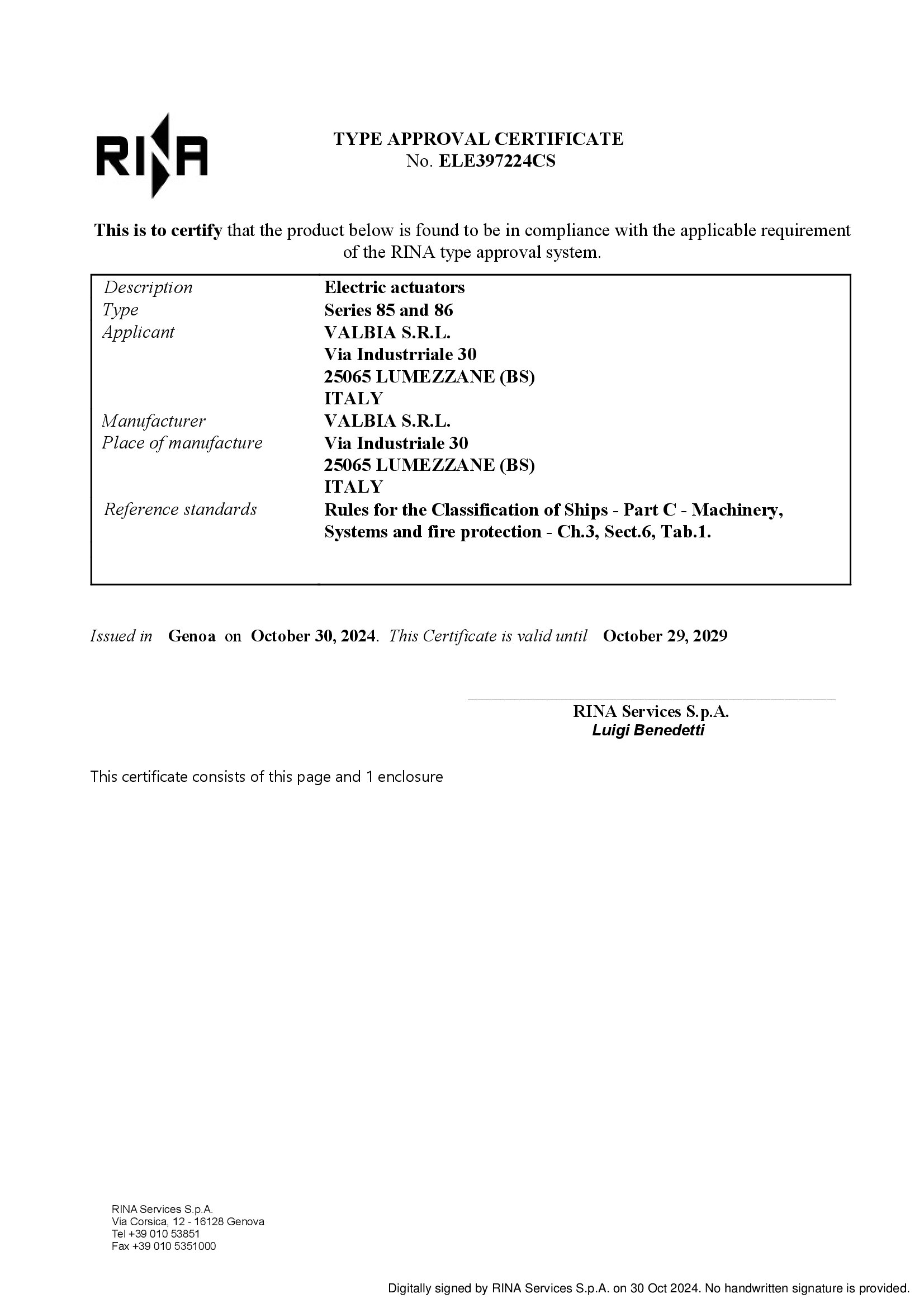 Valbia S.r.l. - Download